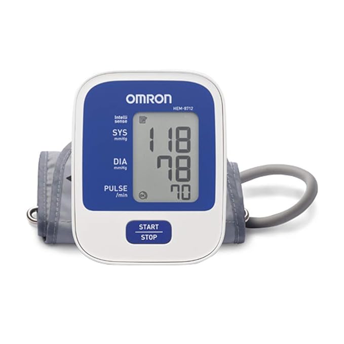 Omron HEM-8712 Digital Automatic Blood Pressure monitor. – Suraj Surgicals