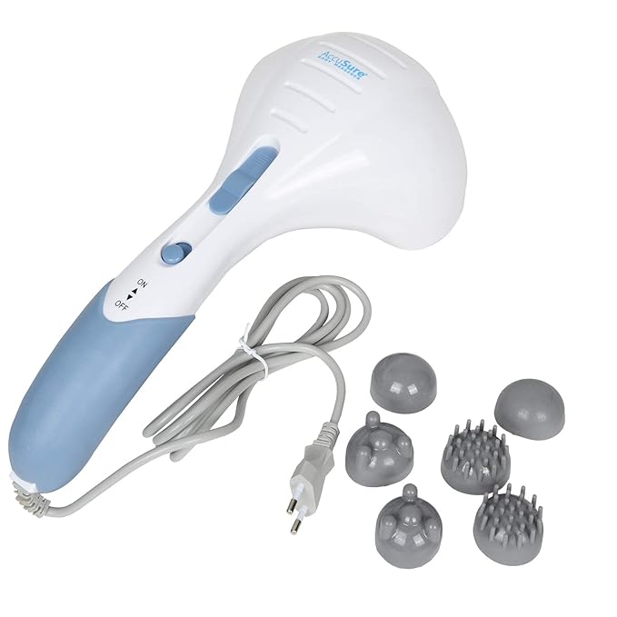 ACCUSURE Powerful Double Head electric body Massager – Suraj Surgicals